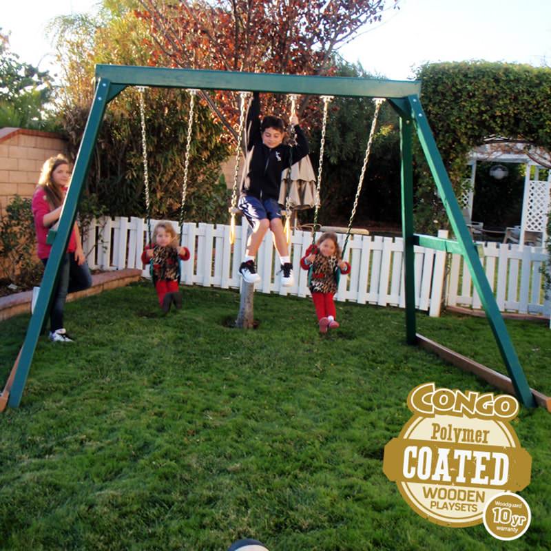 CONGO Swing Central 3 Position Swing Set — Extreme Kids World