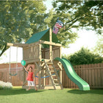 Pioneer Swing Set Space Saver Edition — Extreme Kids World