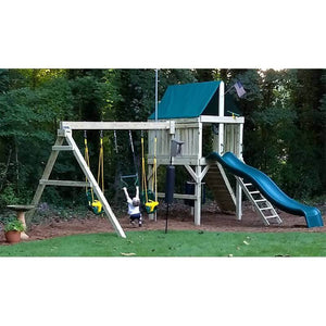 Wood Explorer Swing Set for Kids — Extreme Kids World