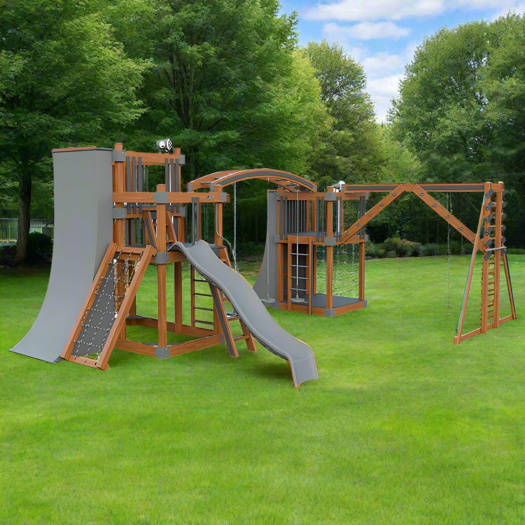 Obstacle Course Vinyl Outdoor Playset — Extreme Kids World
