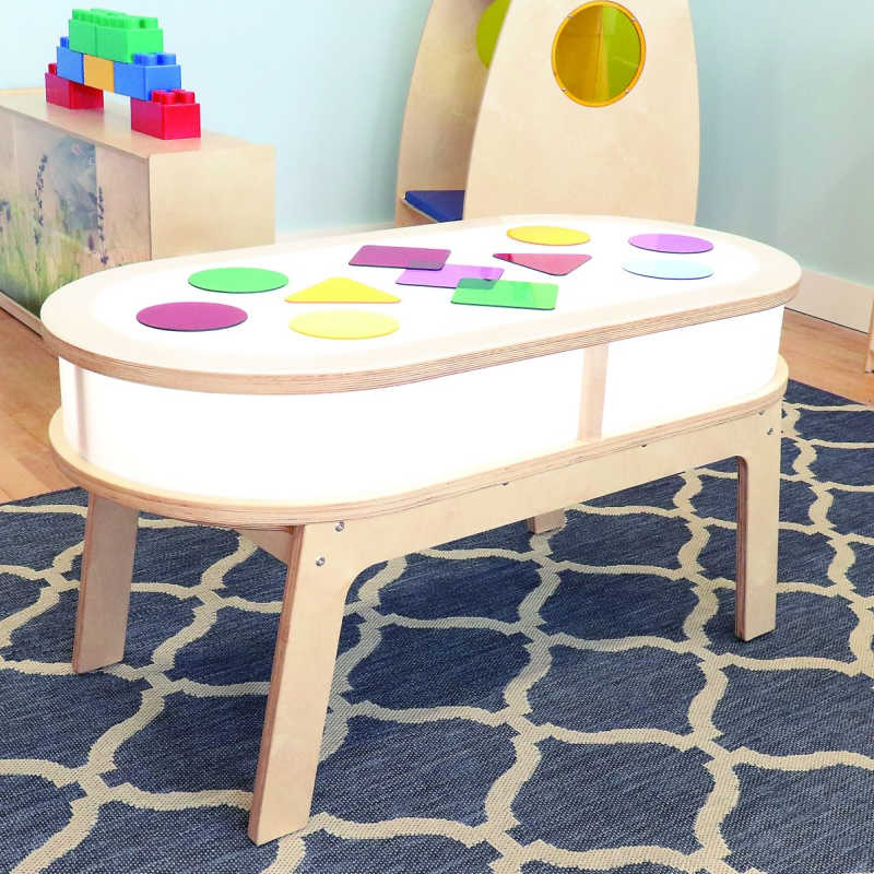 Whitney Plus Radiant LED Sensory Light Table WB0737 — Extreme Kids World