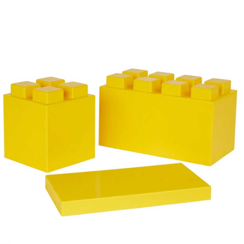 26 Jumbo Sized Single Color Modular Building Blocks Combo Pack ...